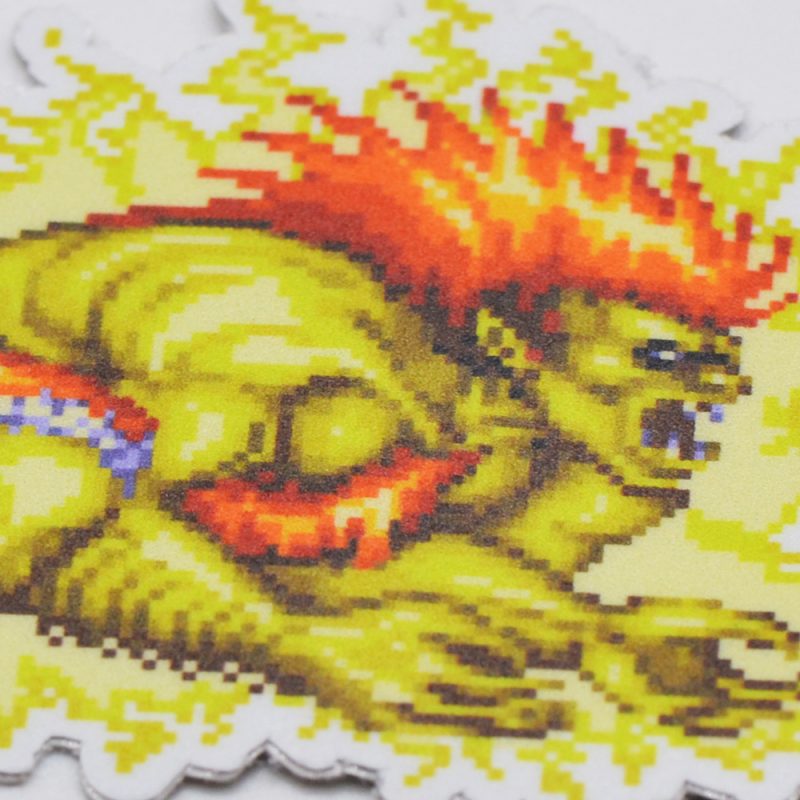 Blanka 8-Bit – Sticker – Metal the Brand