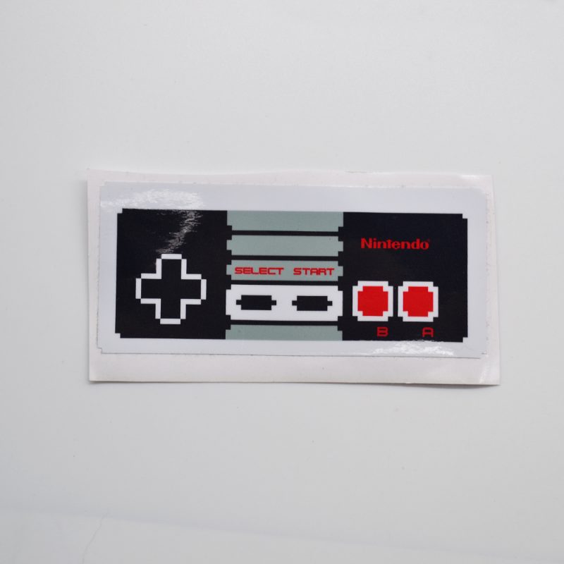 Controller 8-Bit – Sticker – Metal the Brand