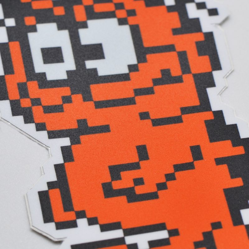 America’s Favorite Cat 8-Bit – Sticker – Metal the Brand