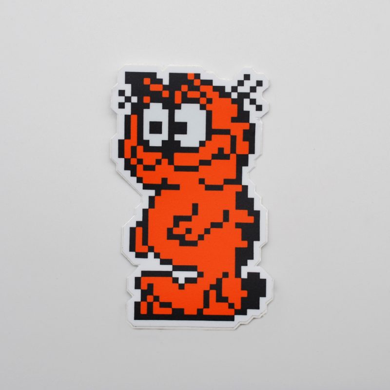 America’s Favorite Cat 8-Bit – Sticker – Metal the Brand