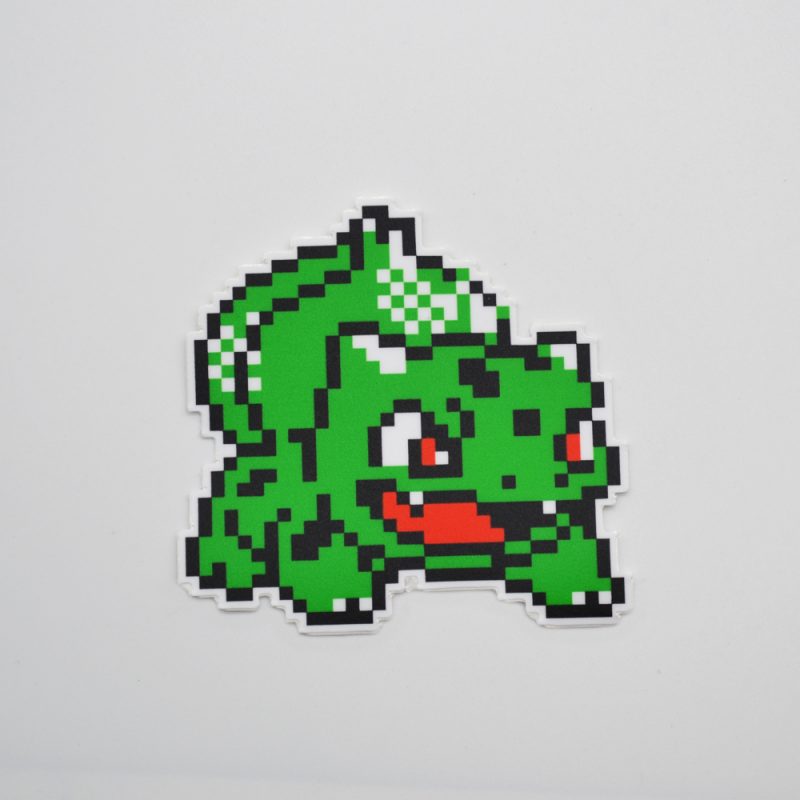 Plant Dinosaur 8-Bit – Sticker – Metal the Brand