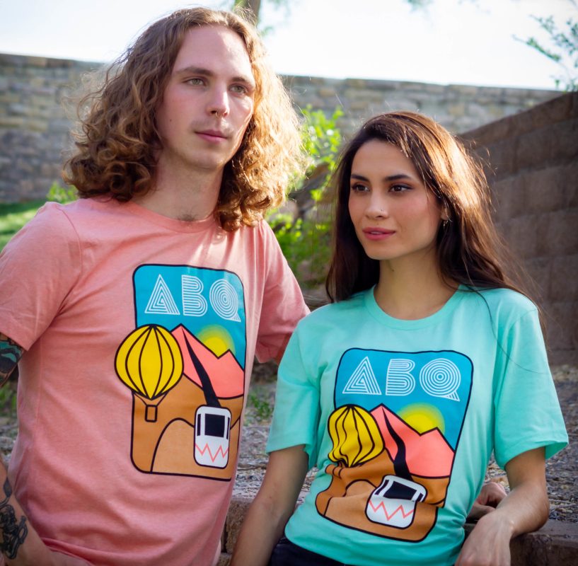 ABQ Retro – Unisex Tee (Color Options) – Metal the Brand