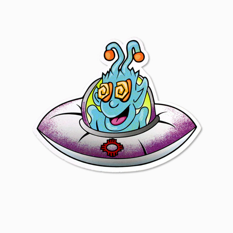 Alien OG – Sticker – Metal the Brand