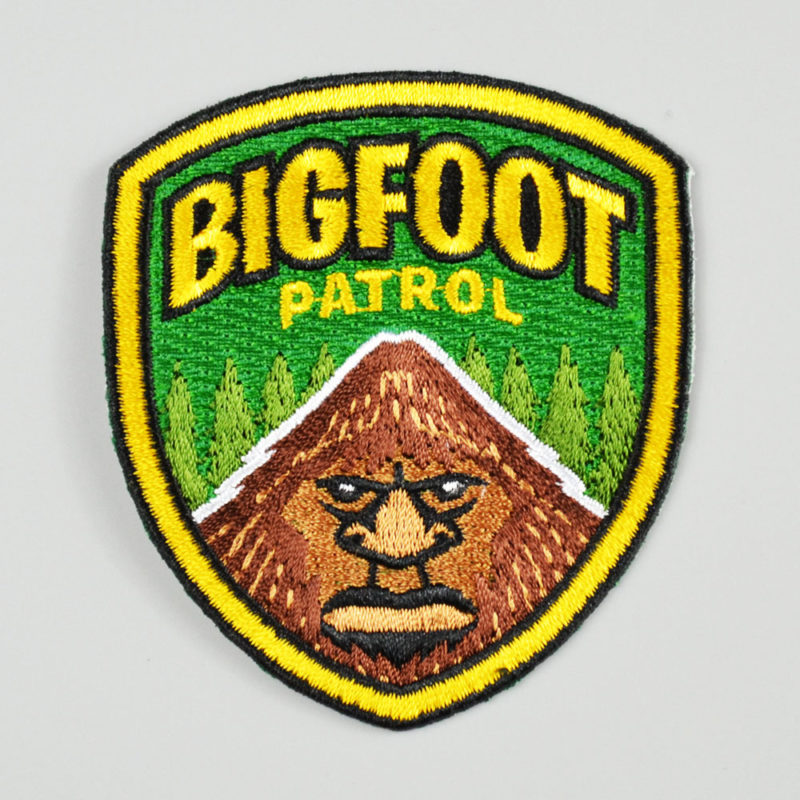 Bigfoot Patrol – Embroidered Patch – Metal the Brand