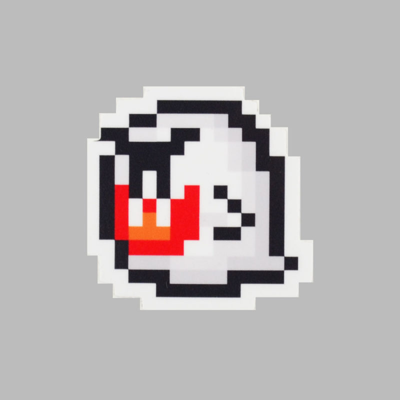 Evil Ghost 8-Bit – Sticker – Metal the Brand