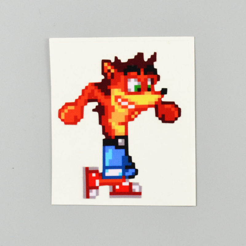 Wreck Dog 8-Bit – Sticker – Metal the Brand