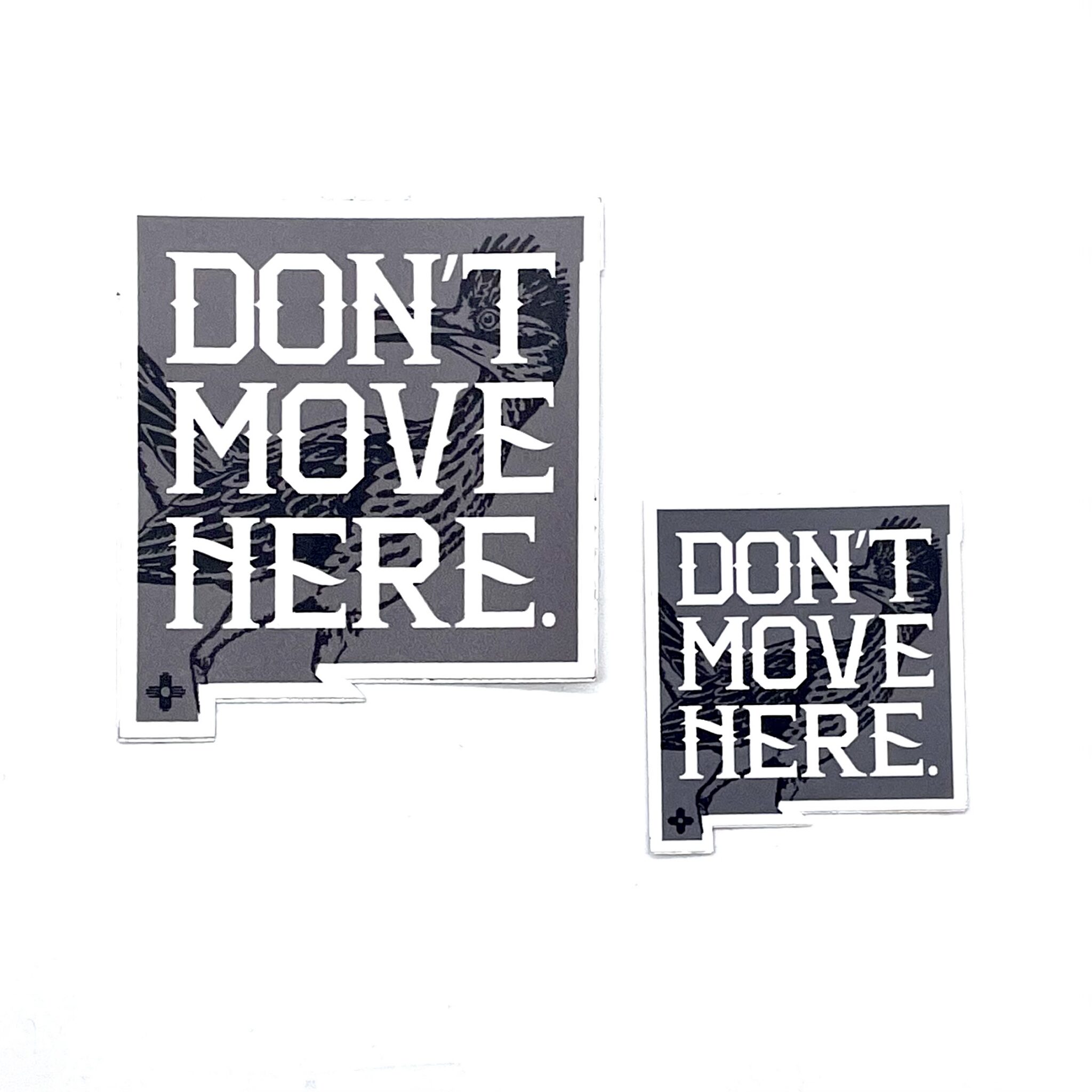 Don’t Move Here – Sticker – Metal the Brand