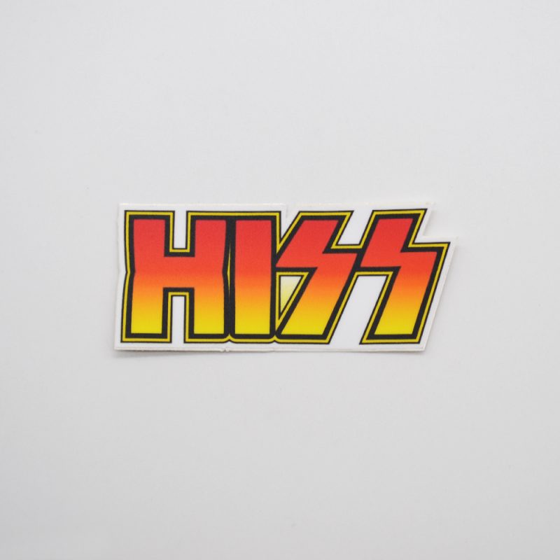 HISS Band Logo – Sticker – Metal the Brand