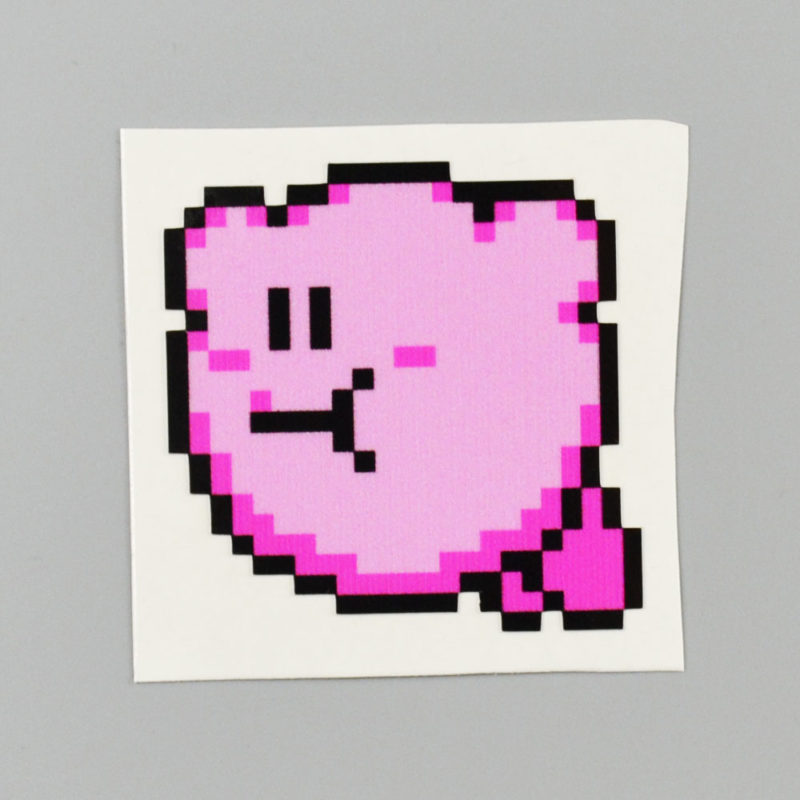 Pink Puff 8-Bit – Sticker – Metal the Brand