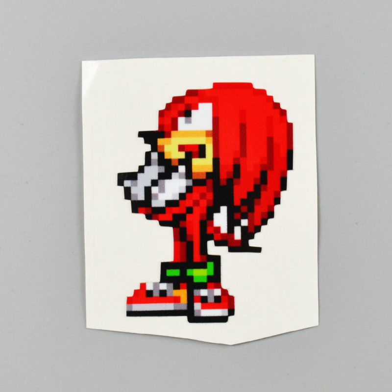 Red Hedgehog 8-Bit – Sticker – Metal the Brand