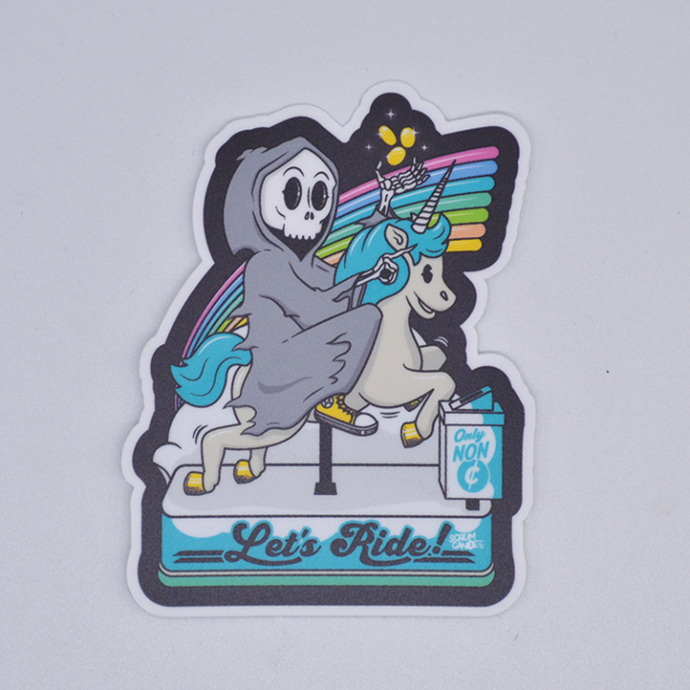 Let’s Ride Reaper – Sticker – Metal the Brand