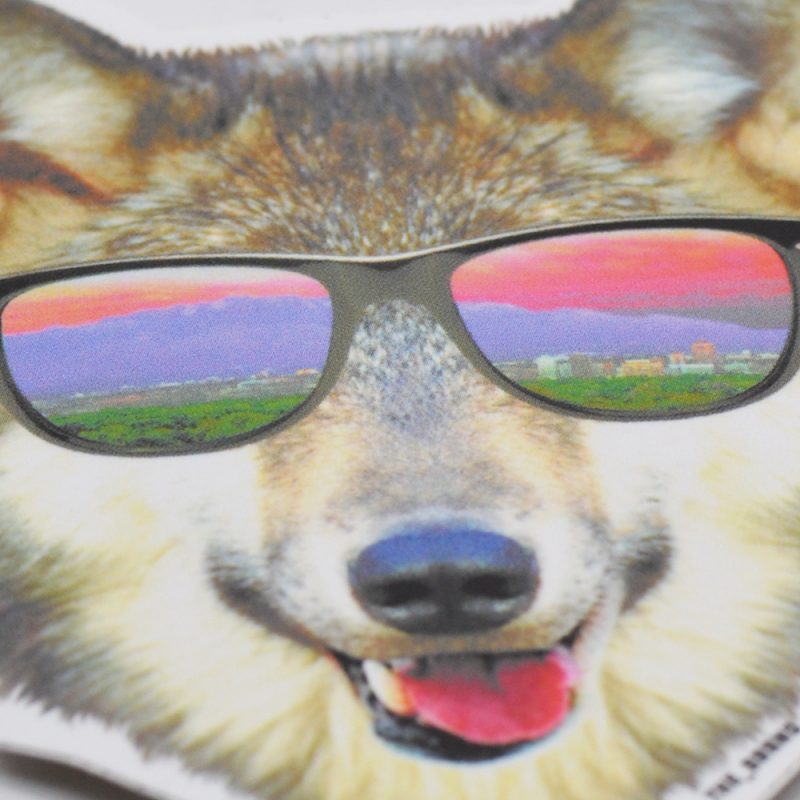 Party Lobo – Sticker – Metal the Brand