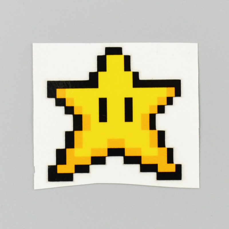 Star 8-Bit – Sticker – Metal the Brand