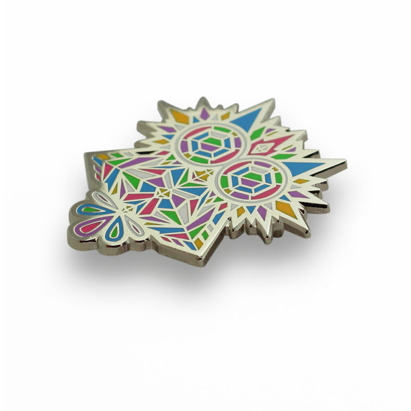 Crystal Owl – Enamel Pin – Metal the Brand