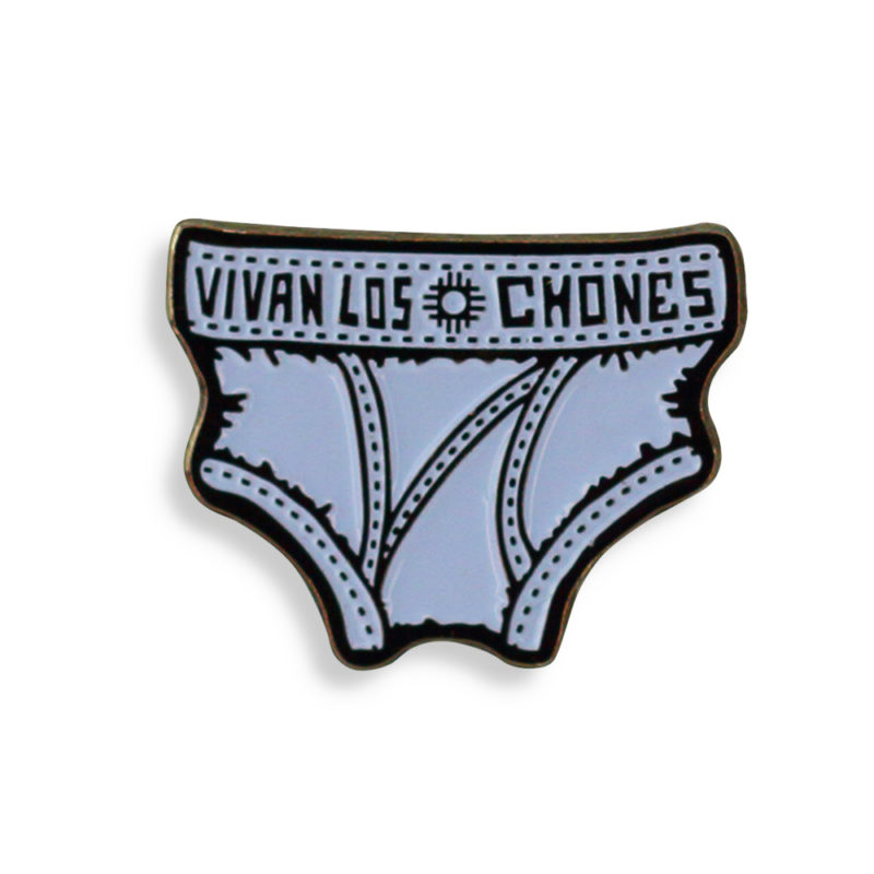 Vivan Los Chones – Enamel Pin – Metal the Brand
