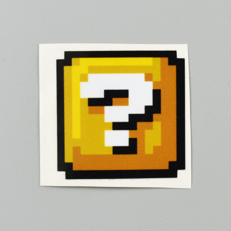 Question Block 8-Bit – Sticker – Metal the Brand