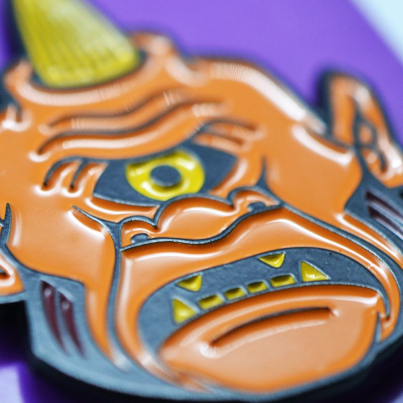 Red Cyclops – Enamel Pin – Metal the Brand