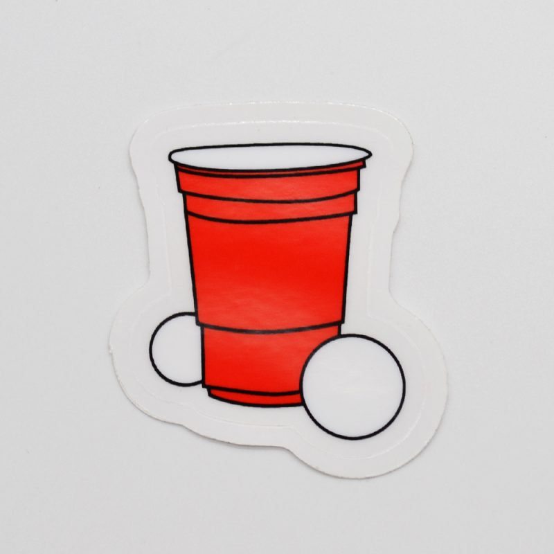 Red Cup – Sticker – Metal the Brand