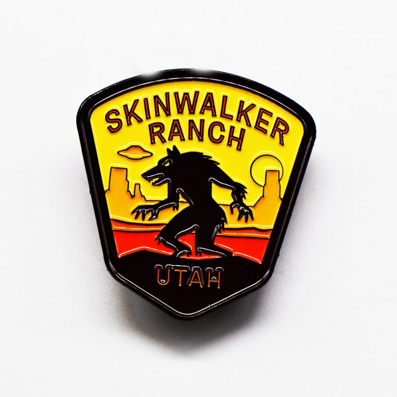 Skinwalker Ranch – Enamel Pin – Metal the Brand