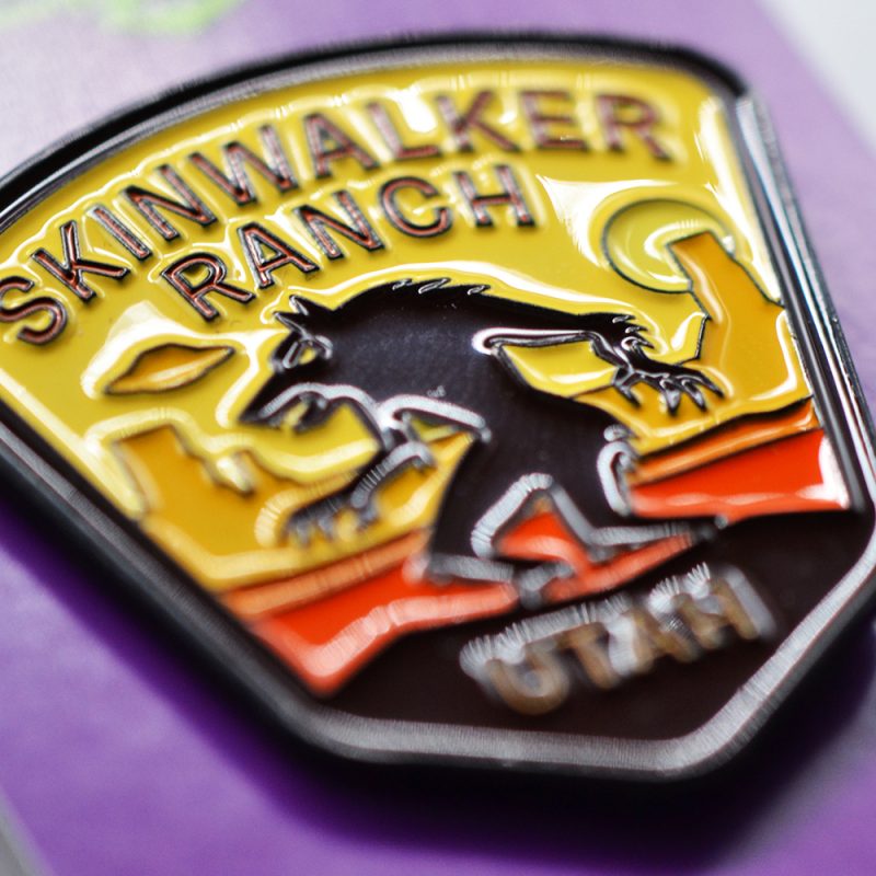 Skinwalker Ranch – Enamel Pin – Metal the Brand
