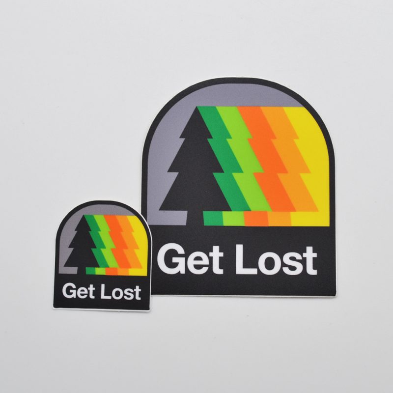 Get Lost – Sticker – Metal the Brand