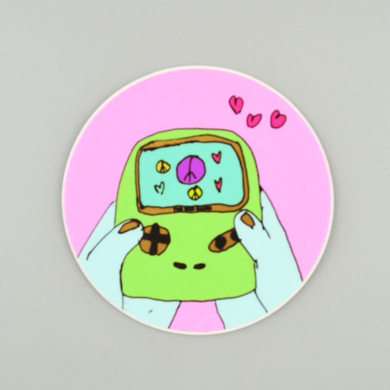 GameBoy – Sticker – Metal the Brand