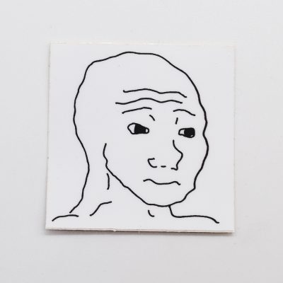 Wojak – Sticker – Metal the Brand