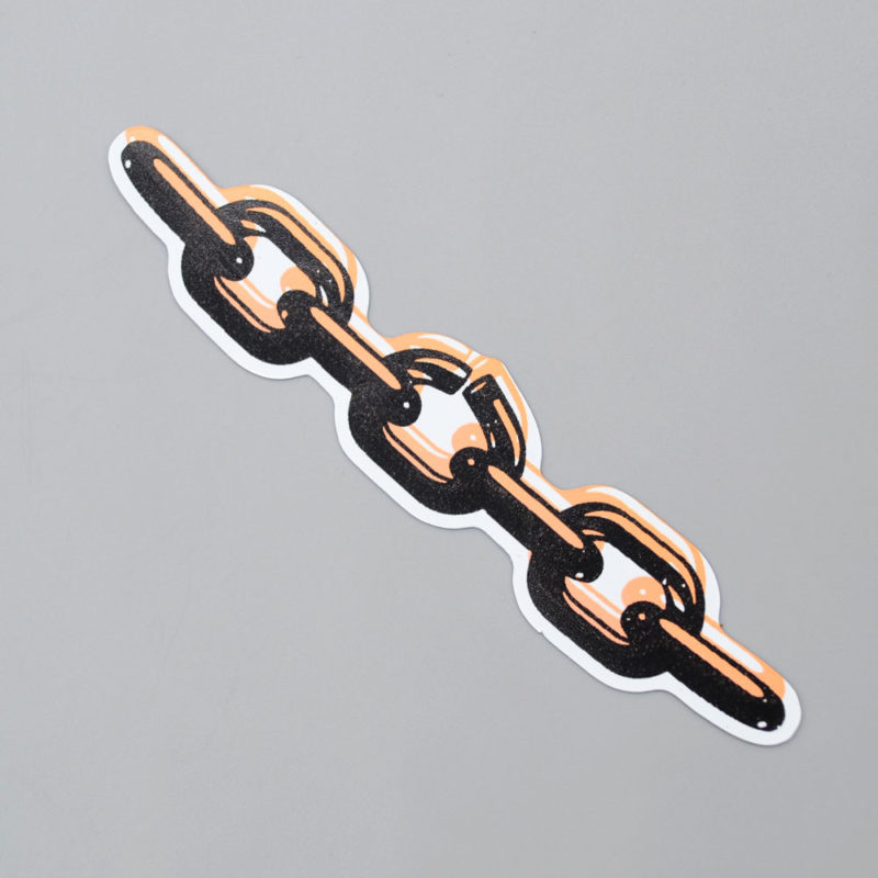 Chain – Sticker – Metal the Brand