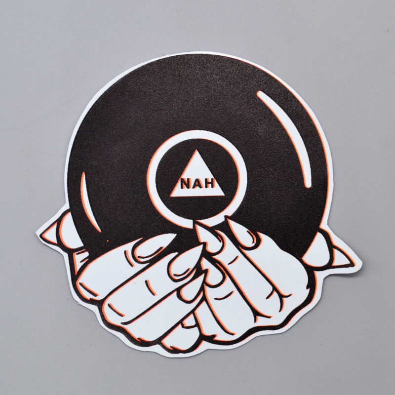 Nah Magic 8 Ball – Sticker – Metal the Brand