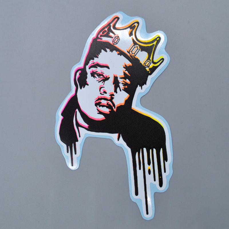 Biggie Smalls – Sticker – Metal the Brand